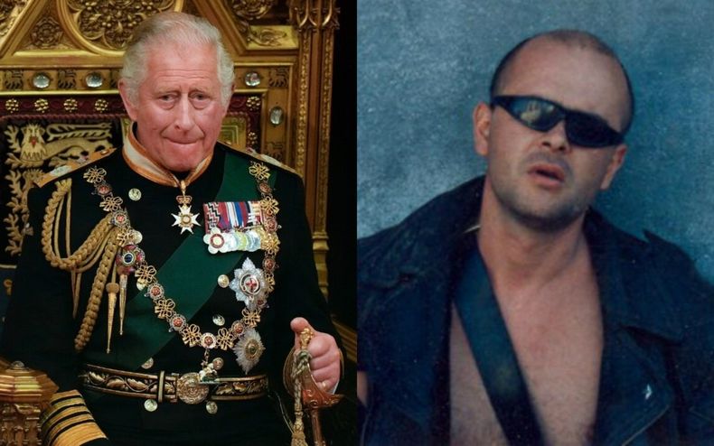 El día que Luca Prodan le pegó una trompada al Rey Carlos III de Inglaterra