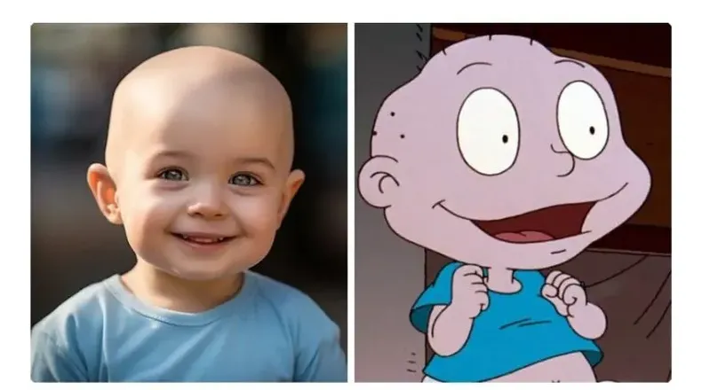 Ternura absoluta: cómo se verían los bebés de Los Rugrats en la vida ...