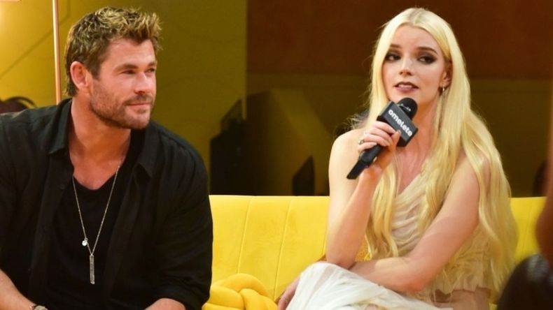 Viral: Anya Taylor-Joy presentó su nueva película con Chris Hemsworth y un especial guiño a ...