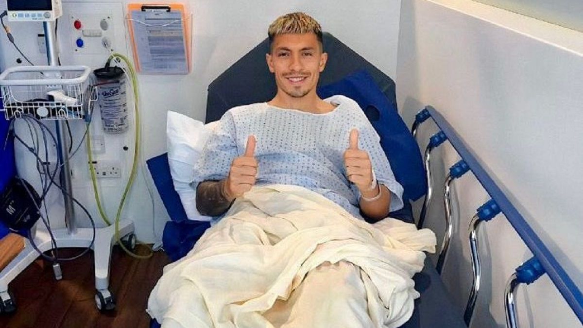 Lisandro Martínez envió un esperanzador mensaje tras ser operado ...
