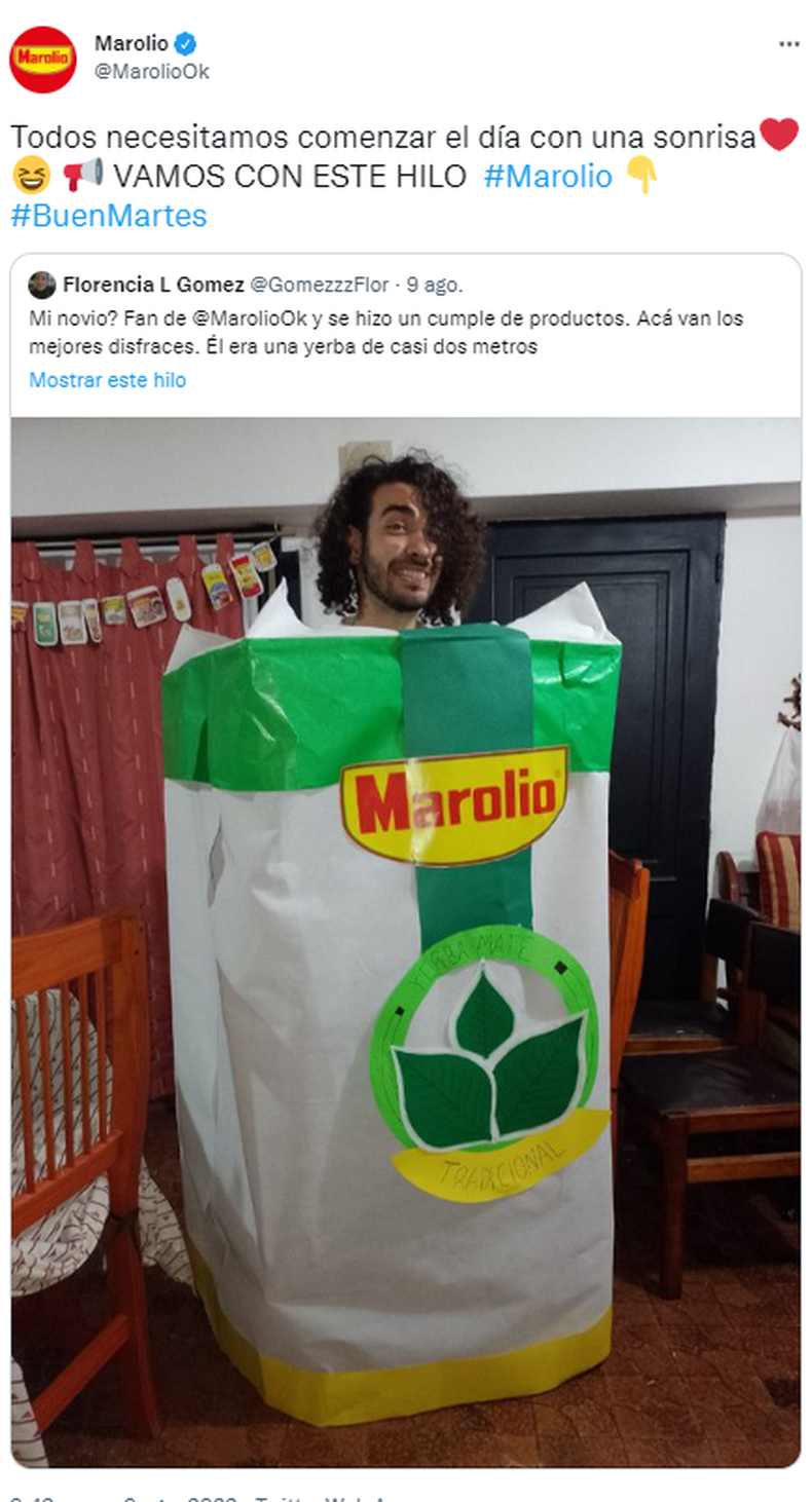 El insólito festejo de cumpleaños de un fanático de Marolio: qué hizo