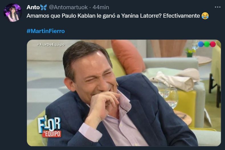Los mejores memes del Martín Fierro 2022