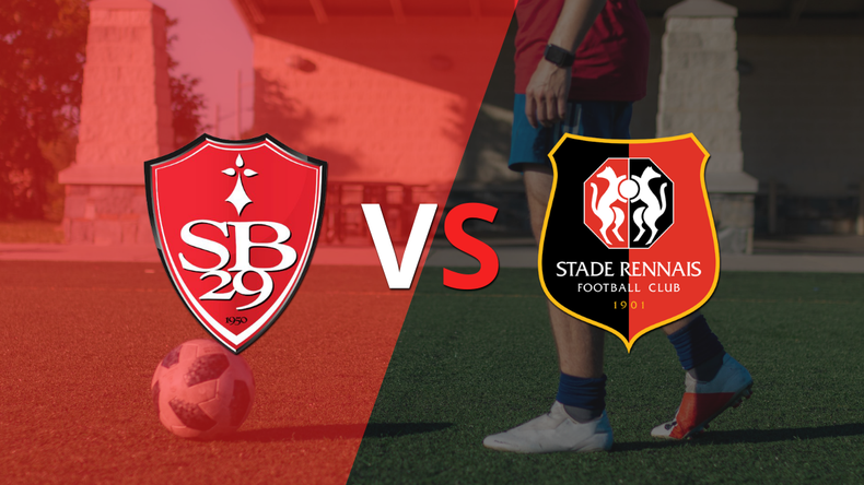 Sin muchas emociones, Stade Brestois y Stade Rennes empataron 0-0