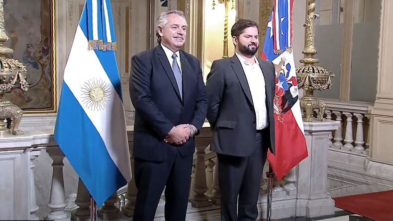 La agenda de Alberto Fernández en Chile: acto y reunión bilateral con Gabriel Boric