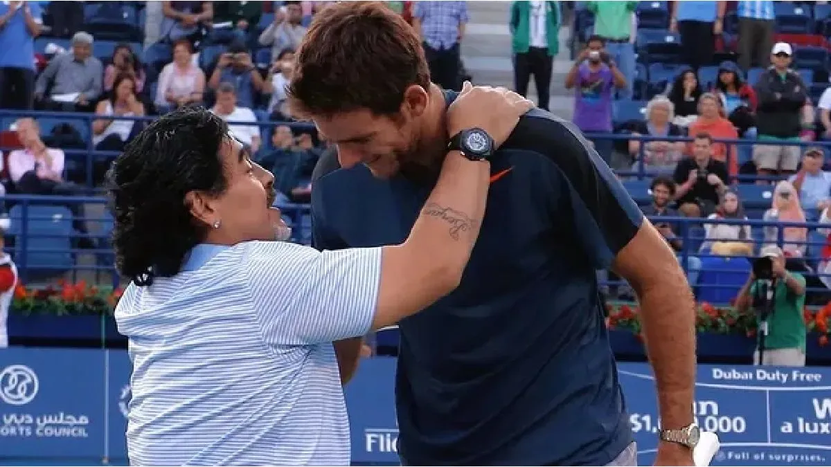 Del Potro REVELÓ que LE PIDIÓ Diego Maradona tras ganar la Copa Davis