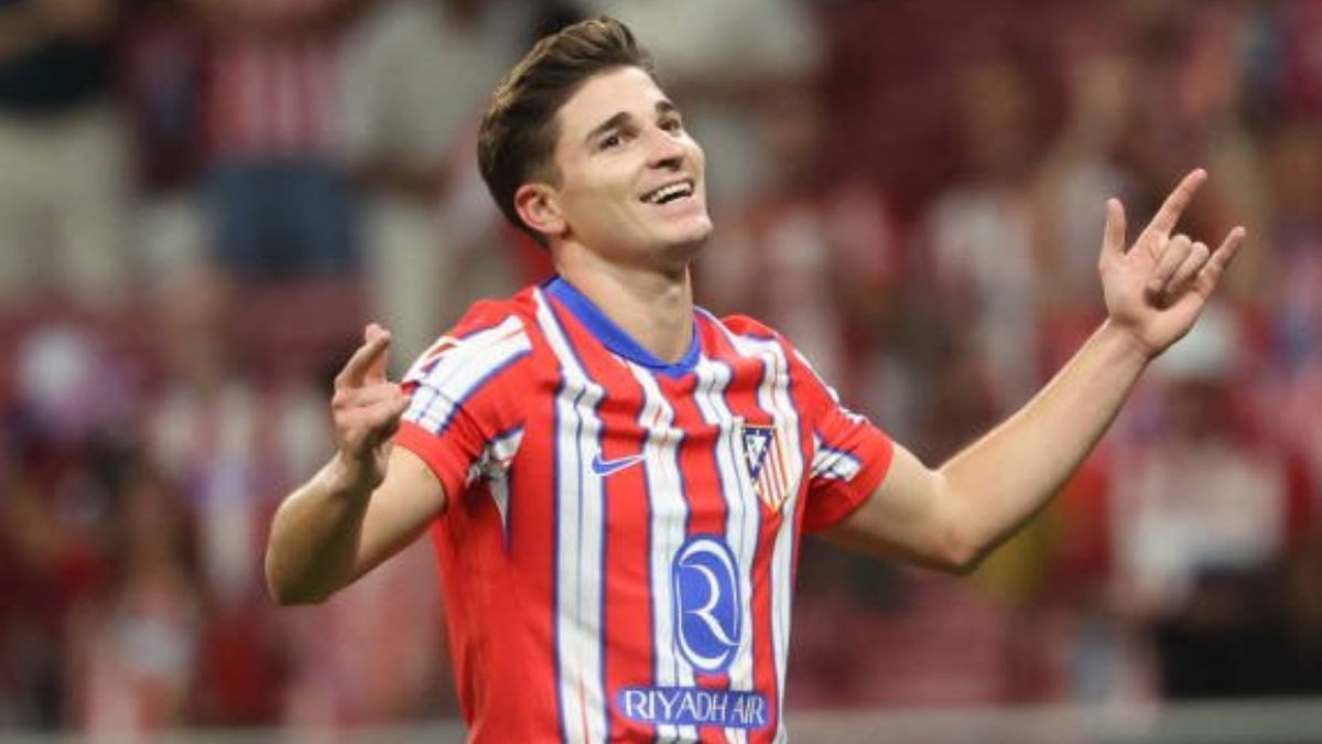 Julián Álvarez marcó su primer gol y el Atlético de Madrid de los ...