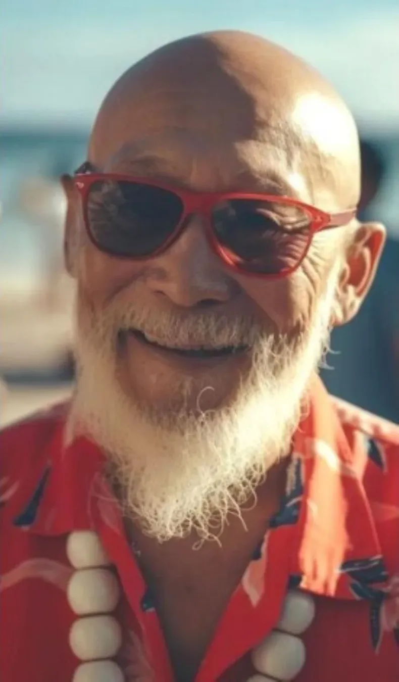 Cómo se vería el Maestro Roshi de Dragon Ball en la vida real según la inteligencia artificial