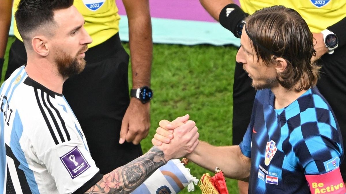 Luka Modric: A Messi le deseo toda la suerte del mundo para la final ...