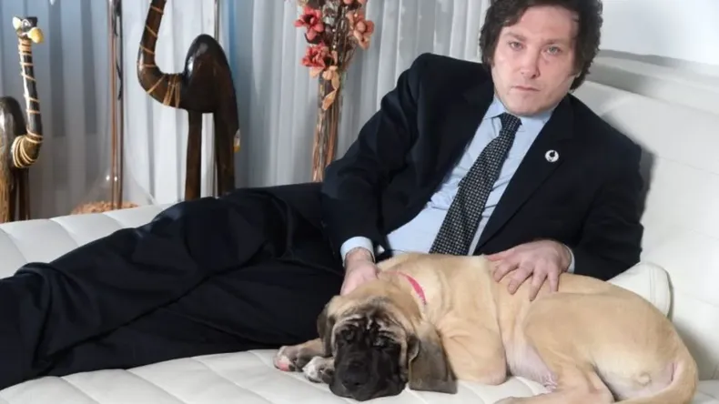 Cómo hizo Javier Milei para clonar a su perro