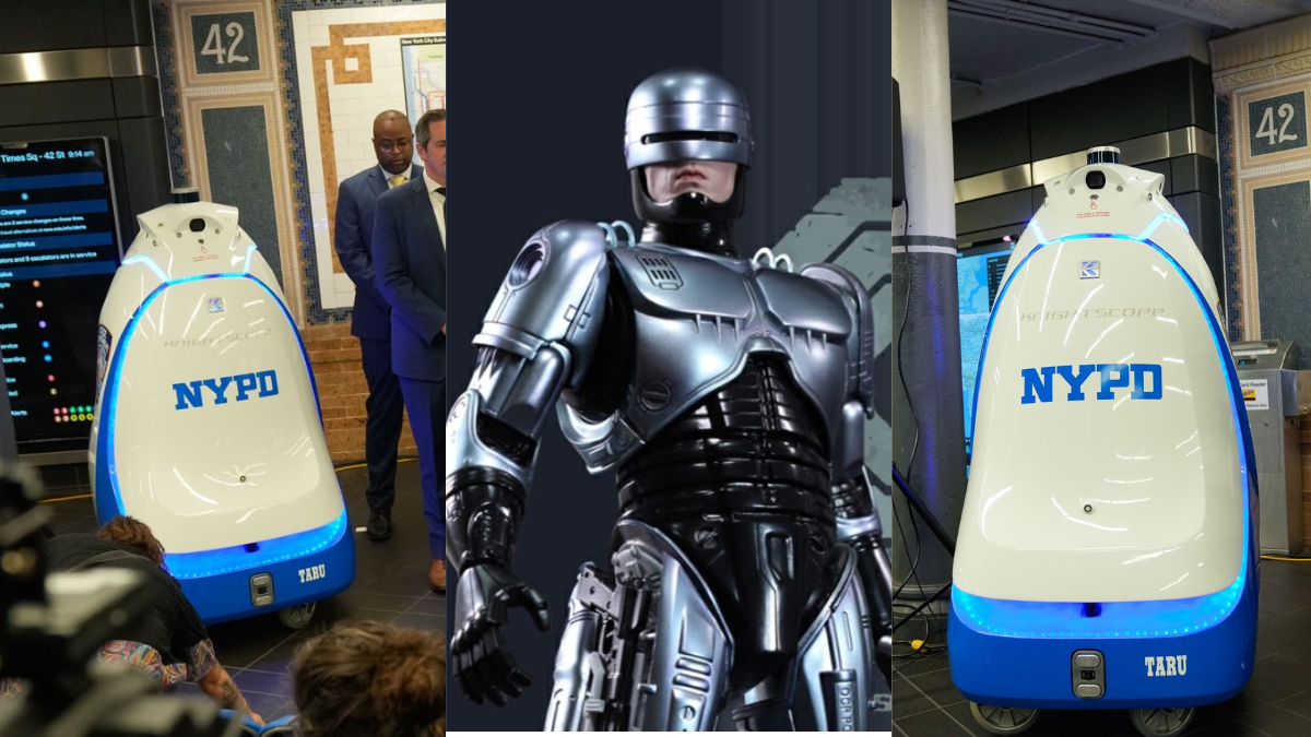 Robocop es real: cómo funciona el nuevo robot que patrulla el subte de ...