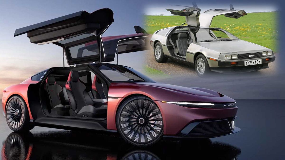 El mítico auto de Volver al Futuro está de vuelta