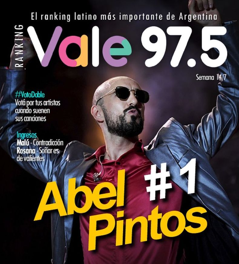 Abel Pintos sigue en lo más alto del Ranking Vale