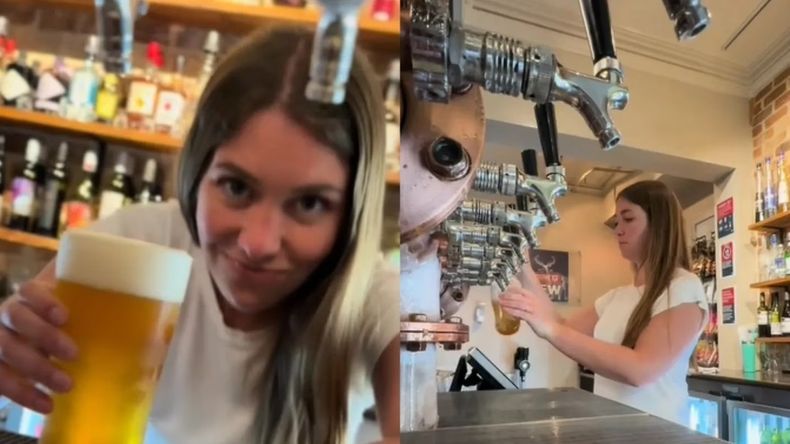 Una argentina contó cuánto gana como bartender en Australia y se volvió viral