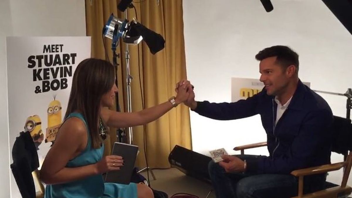 La periodista de C5N Fernanda Arena cumplió su sueño con Ricky Martin