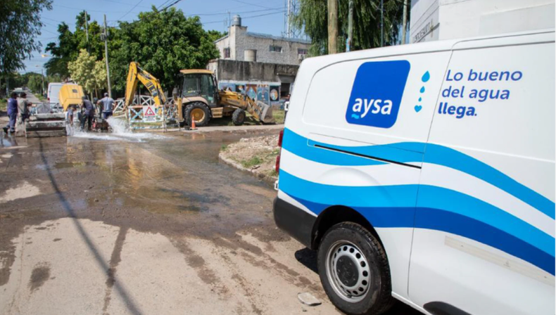 AySA solicitó un uso racional del agua potable por un corte de energía