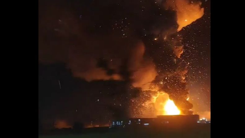 Video: las imágenes más impactantes de la explosión en Ezeiza