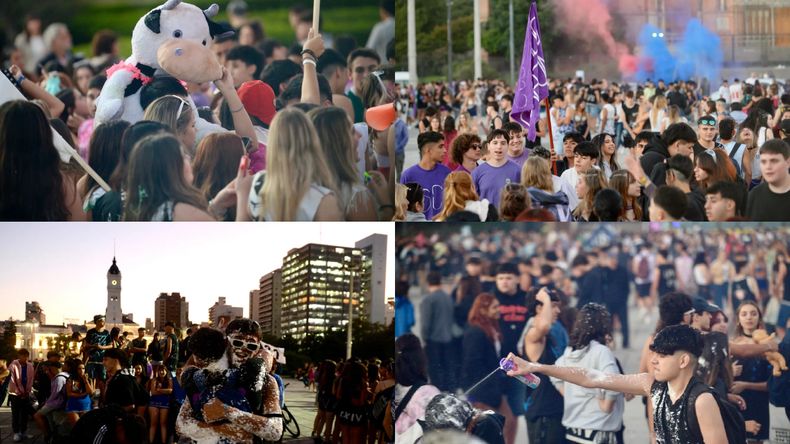 El UPD en La Plata fue a puro color y ruido para los estudiantes: de ...