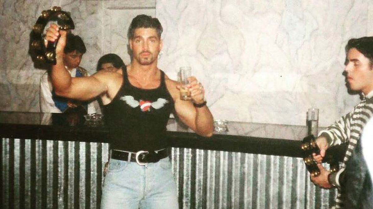 Las fotos inéditas de Ricardo Fort en un boliche hace 27 años