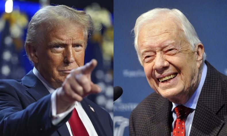 Donald Trump, tras la muerte de Jimmy Carter: Tenemos una deuda de ...