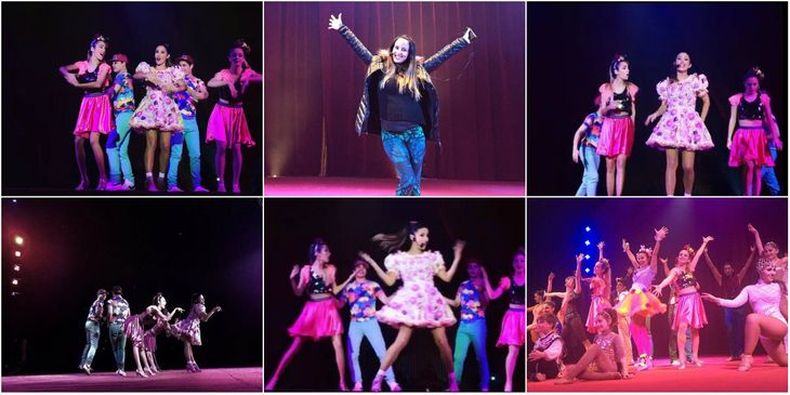 Lourdes Sánchez empezó las vacaciones de invierno a puro baile con su ...