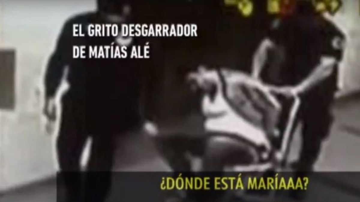 Los desgarradores gritos de Matías Alé: rezos y pedidos desesperados por su mujer