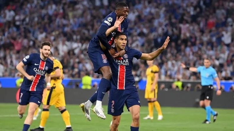 PSG vapuleó a Inter 5 a 0 y ganó la primera Champions League de su historia