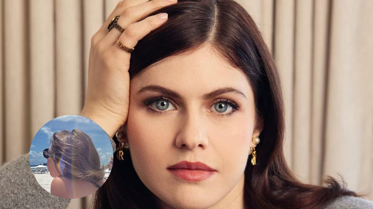 Alexandra Daddario aprovechó la playa para lucirse con una microbikini ...