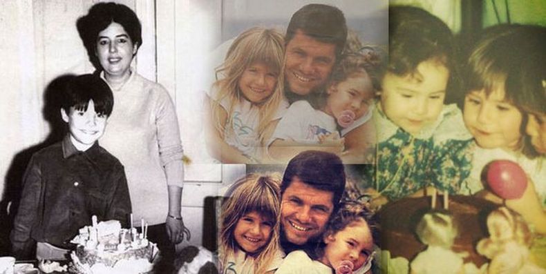 El emotivo álbum de fotos de la familia Tinelli