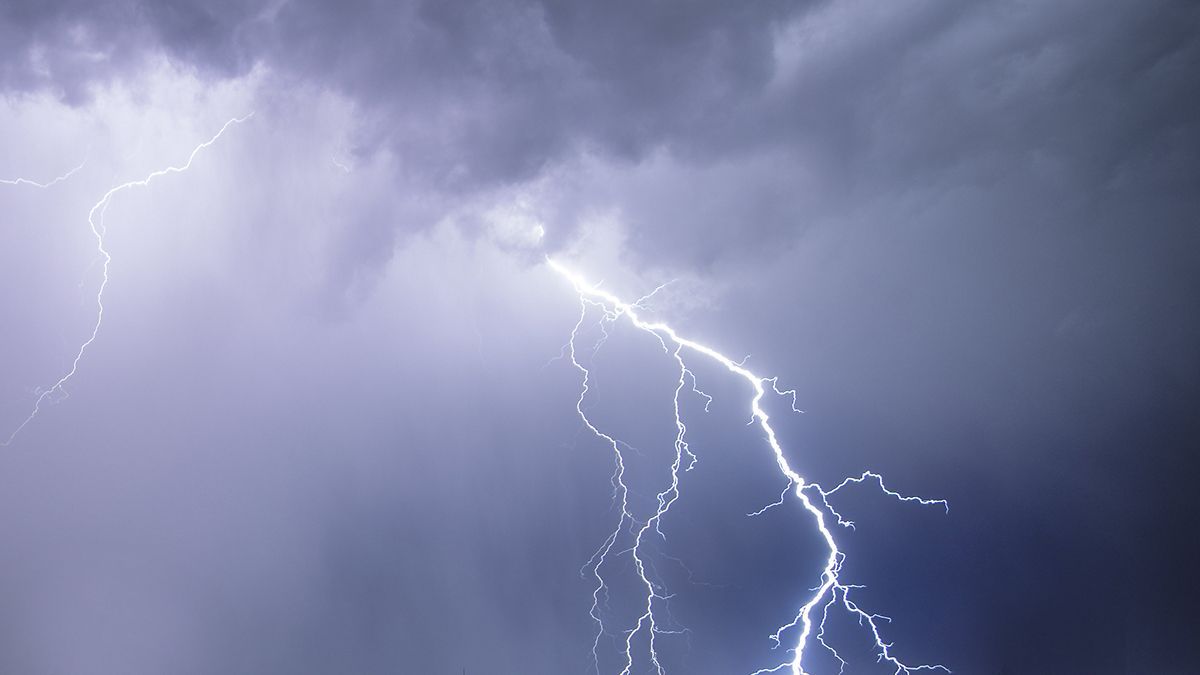 Un rayo que atravesó Argentina quebró el récord de duración