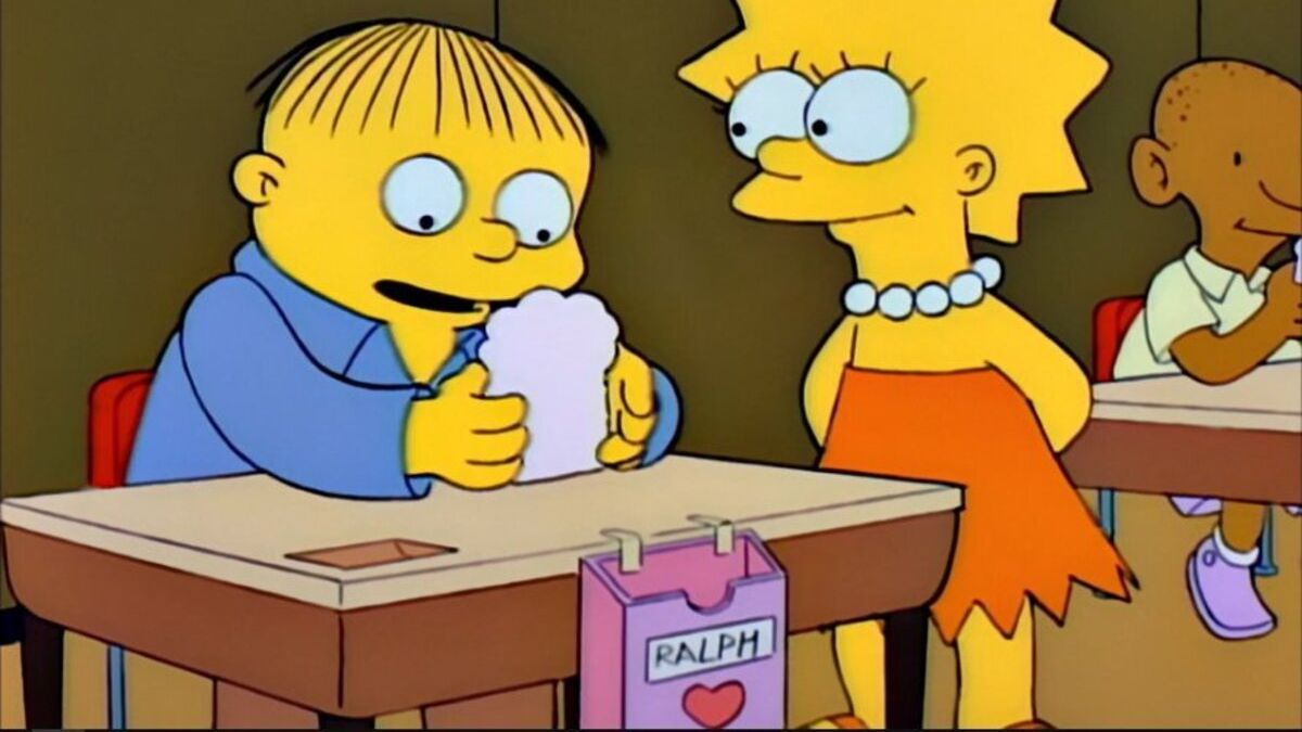 San Valentín: la historia de la tarjeta de Los Simpson