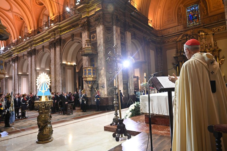 En el Tedeum, Mario Poli llamó a evitar la confrontación: Debemos ...