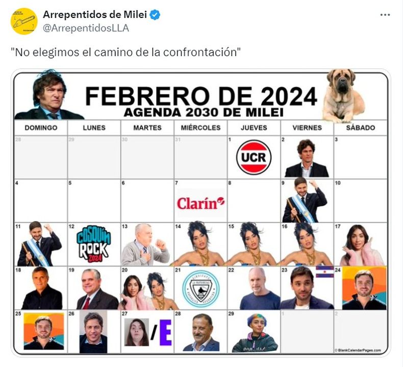 Tras el discurso de Javier Milei en el Congreso, estallaron los memes ...