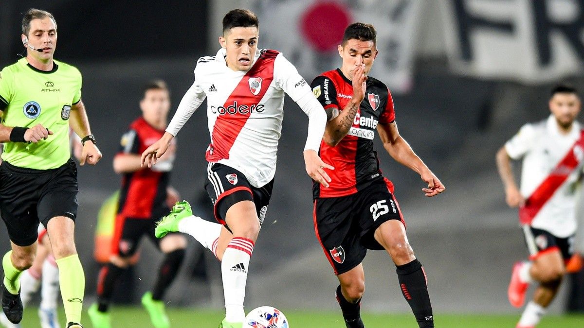 Newells - River, por la Liga Profesional: hora, TV y formaciones