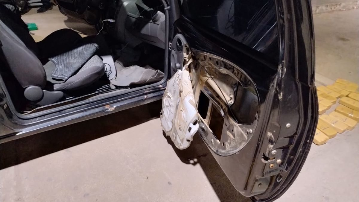 La Aduana incautó más de 60 kilos de cocaína en la frontera con Uruguay