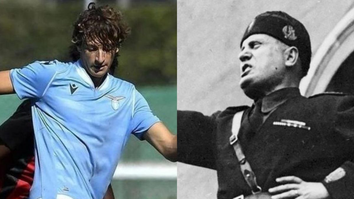 El bisnieto de Mussolini, a un paso de debutar en Lazio