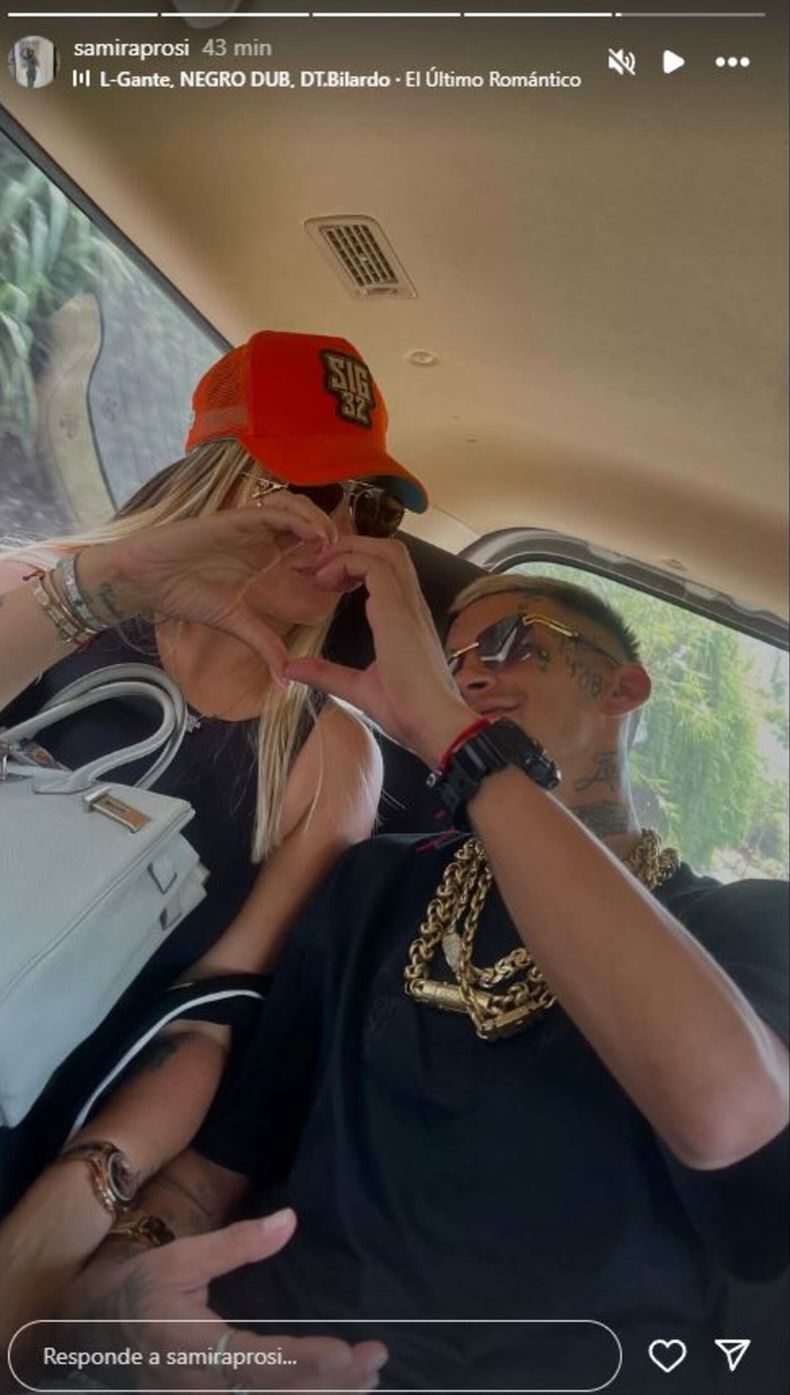 L-Gante confirmó su reconciliación con Wanda Nara: Está totalmente enamorada de mi