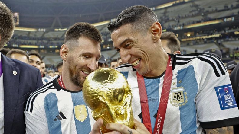 El conmovedor mensaje de Di María a Messi a horas de la final de la ...