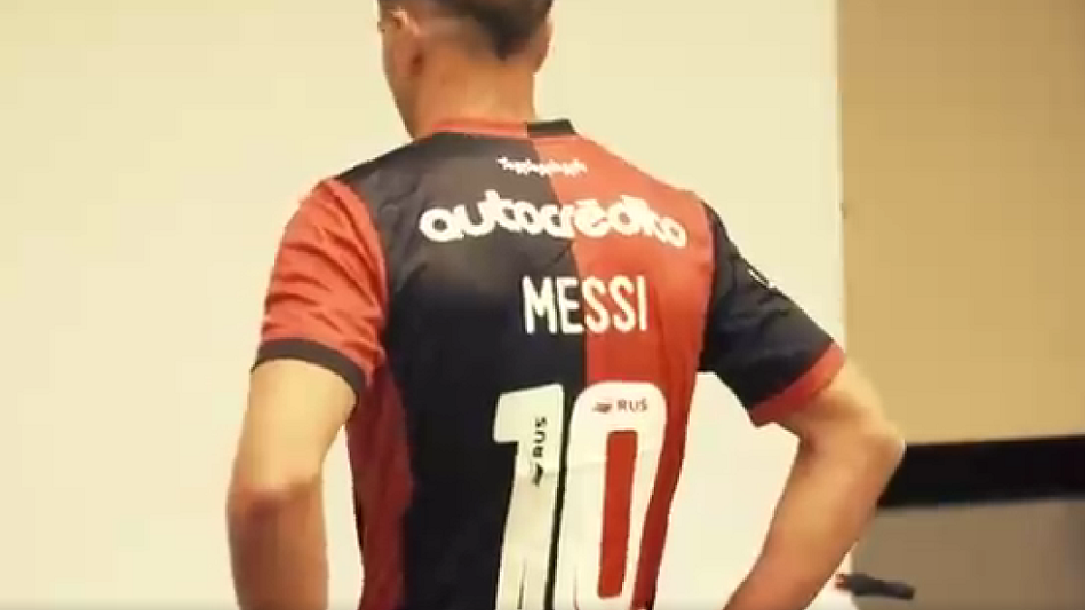 Un Messi firmó contrato para Newells e ilusiona a la Lepra