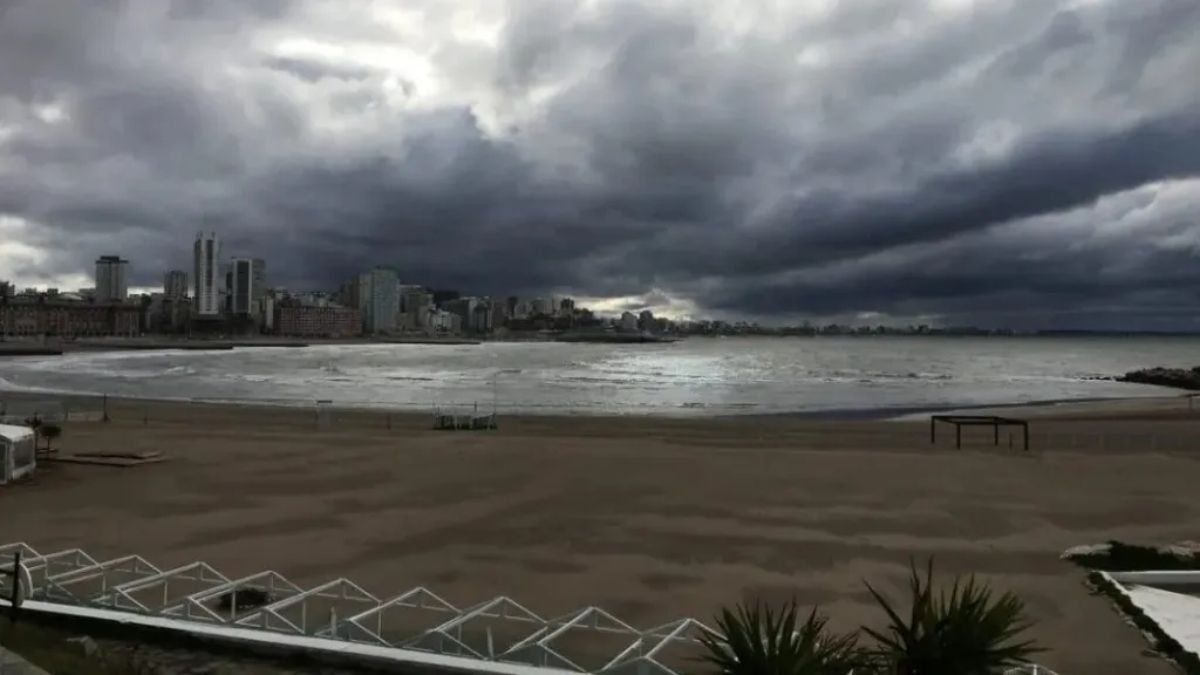 Vacaciones grises en Mar del Plata: hasta cuándo durará el mal clima en la costa atlántica