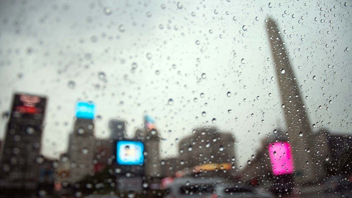 Pronóstico del tiempo en CABA: a qué hora llegan las lluvias