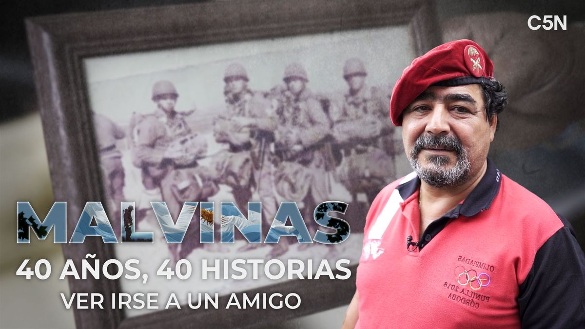 La promesa que le hizo a su amigo muerto en Malvinas