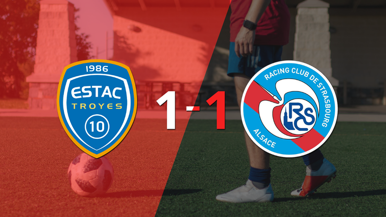 Troyes Y Rc Strasbourg Se Reparten Los Puntos Y Empatan 1 1