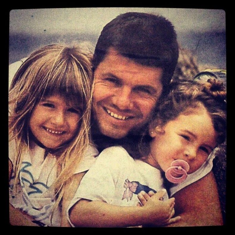 El emotivo álbum de fotos de la familia Tinelli