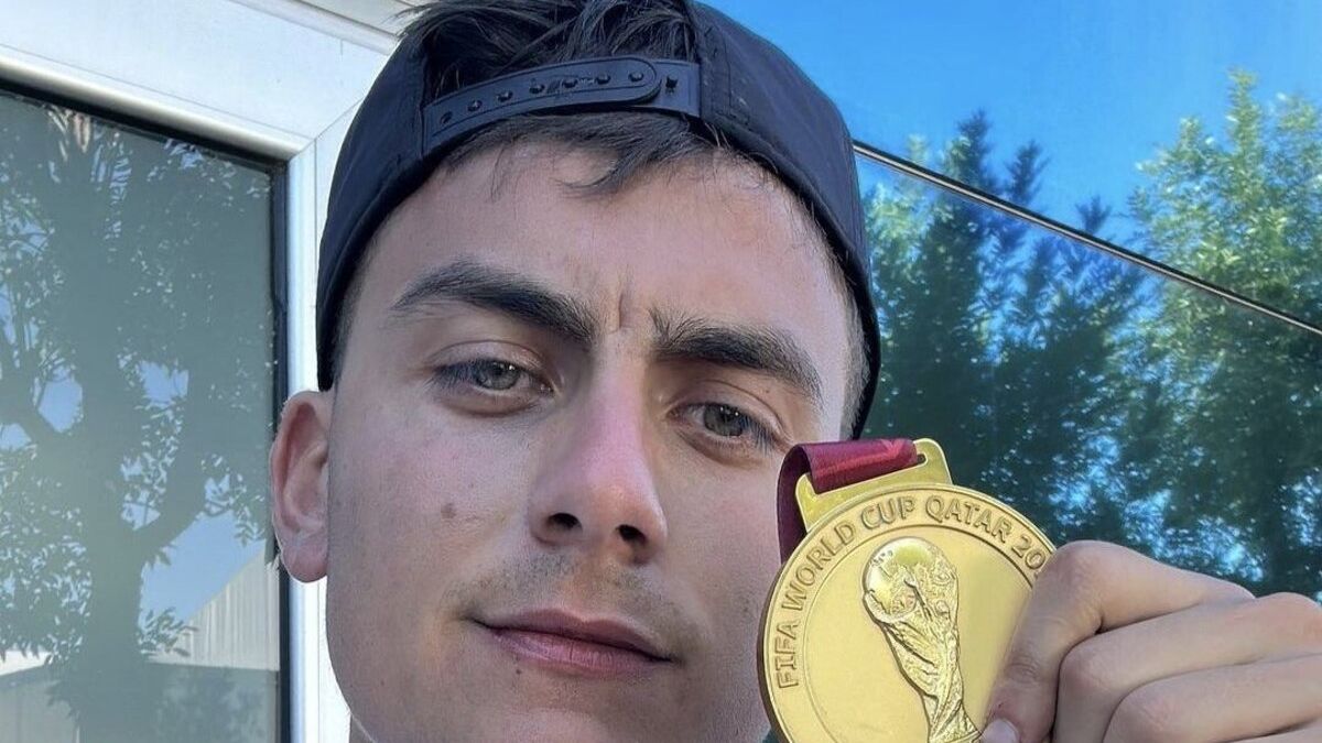 La inesperada decisión que tomó Paulo Dybala sobre su medalla de ...