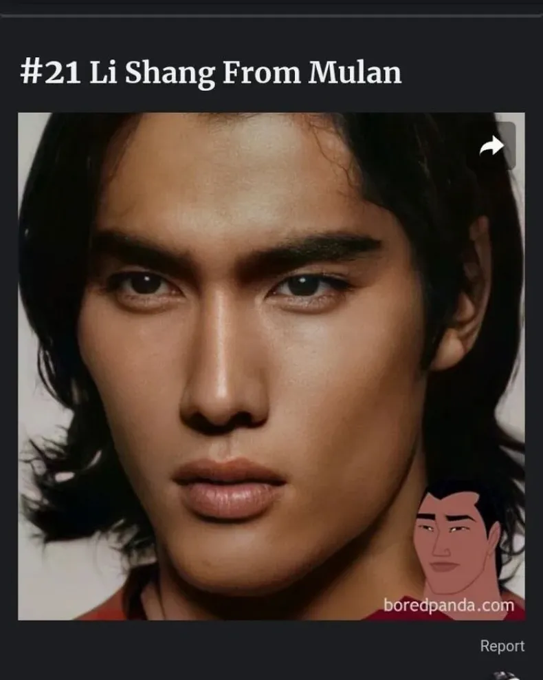 Cómo se vería Li Shang de Mulan en la vida real según la inteligencia ...