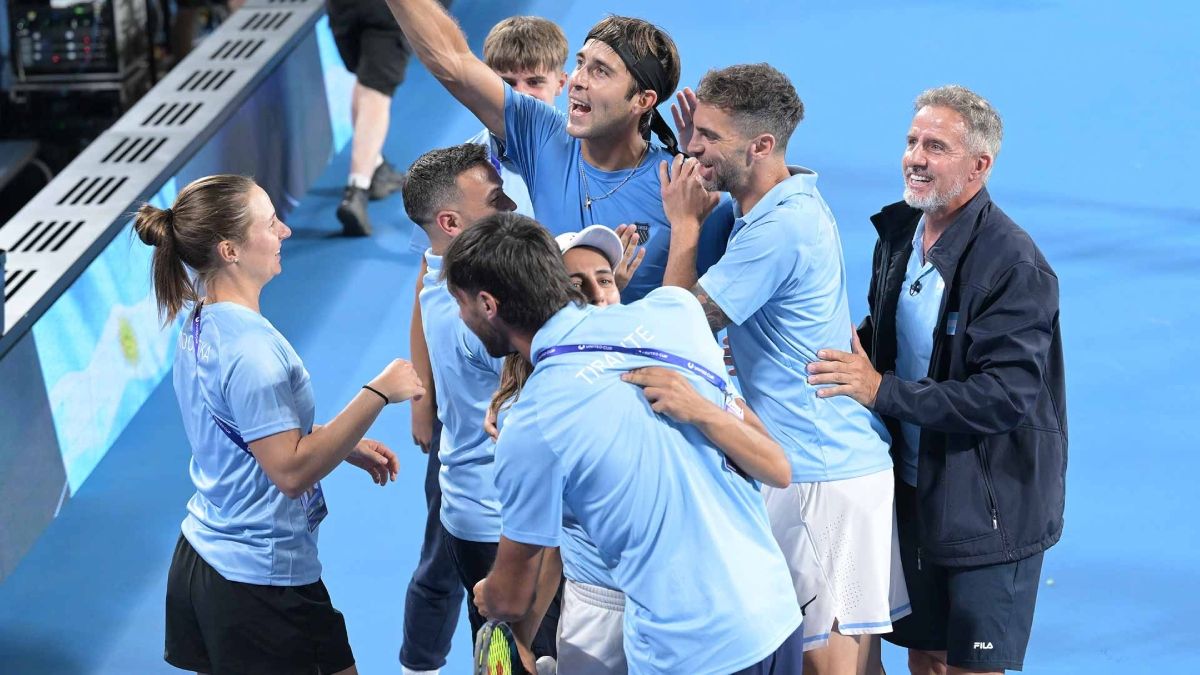 Tenis: Argentina dio el batacazo en la United Cup 2025 y quedó a un ...