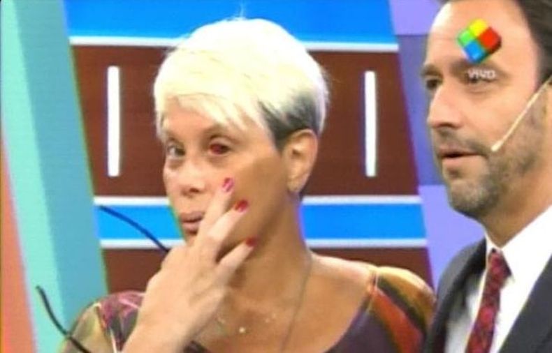 ¿Qué le pasó a Carmen Barbieri? Fue a la televisión con un ojo explotado
