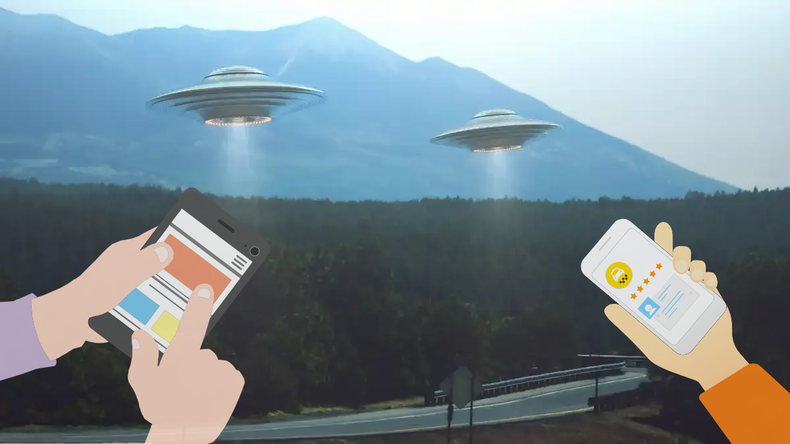 Ovnis: cómo es la app para reportar objetos extraños en el cielo