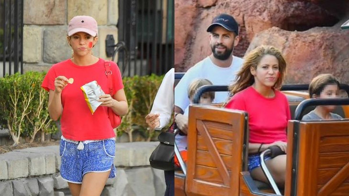 Las divertidas vacaciones de Shakira y Piqué con sus hijos en Disney
