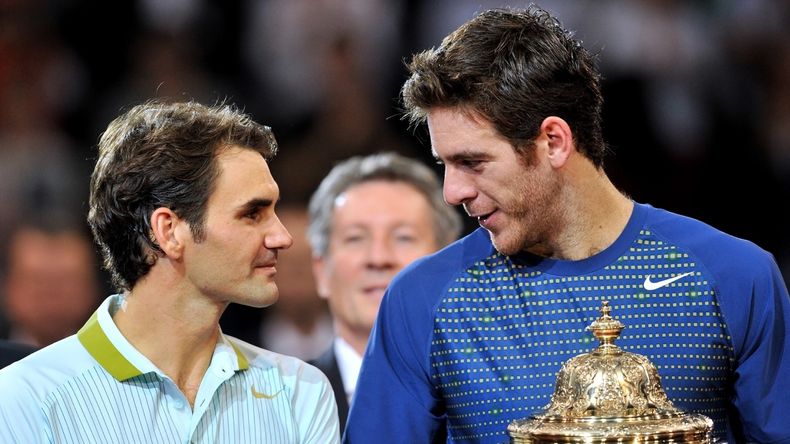 Juan Martín Del Potro y Roger Federer, nominados para ingresar al Salón ...